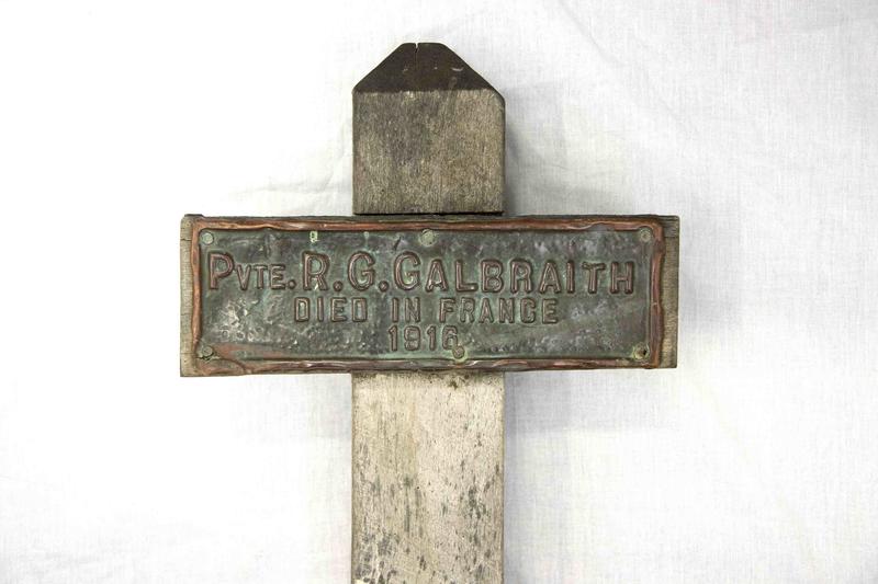 Memorial Oak Cross and Plaque - Culture Waitaki