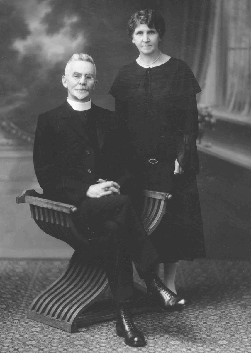 Rev J E and Ellen Adams - Culture Waitaki